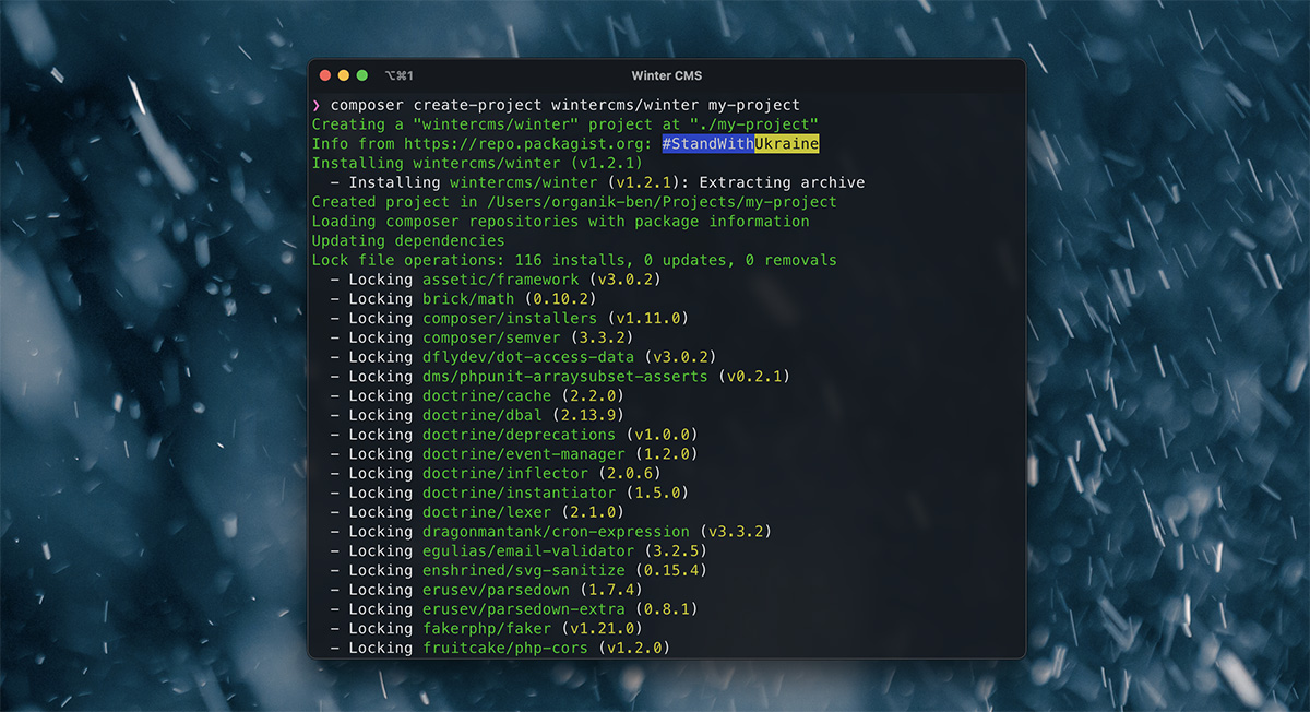 Install Winter CMS | Winter CMS